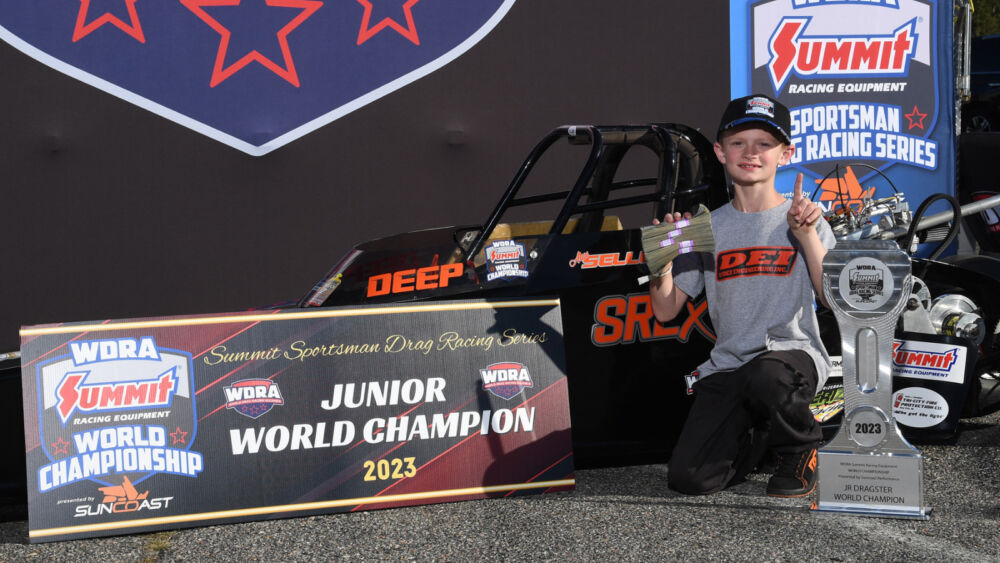 Eight-Year-Old Alex Selleck Clinches 2023 WDRA Summit Junior Dragster ...