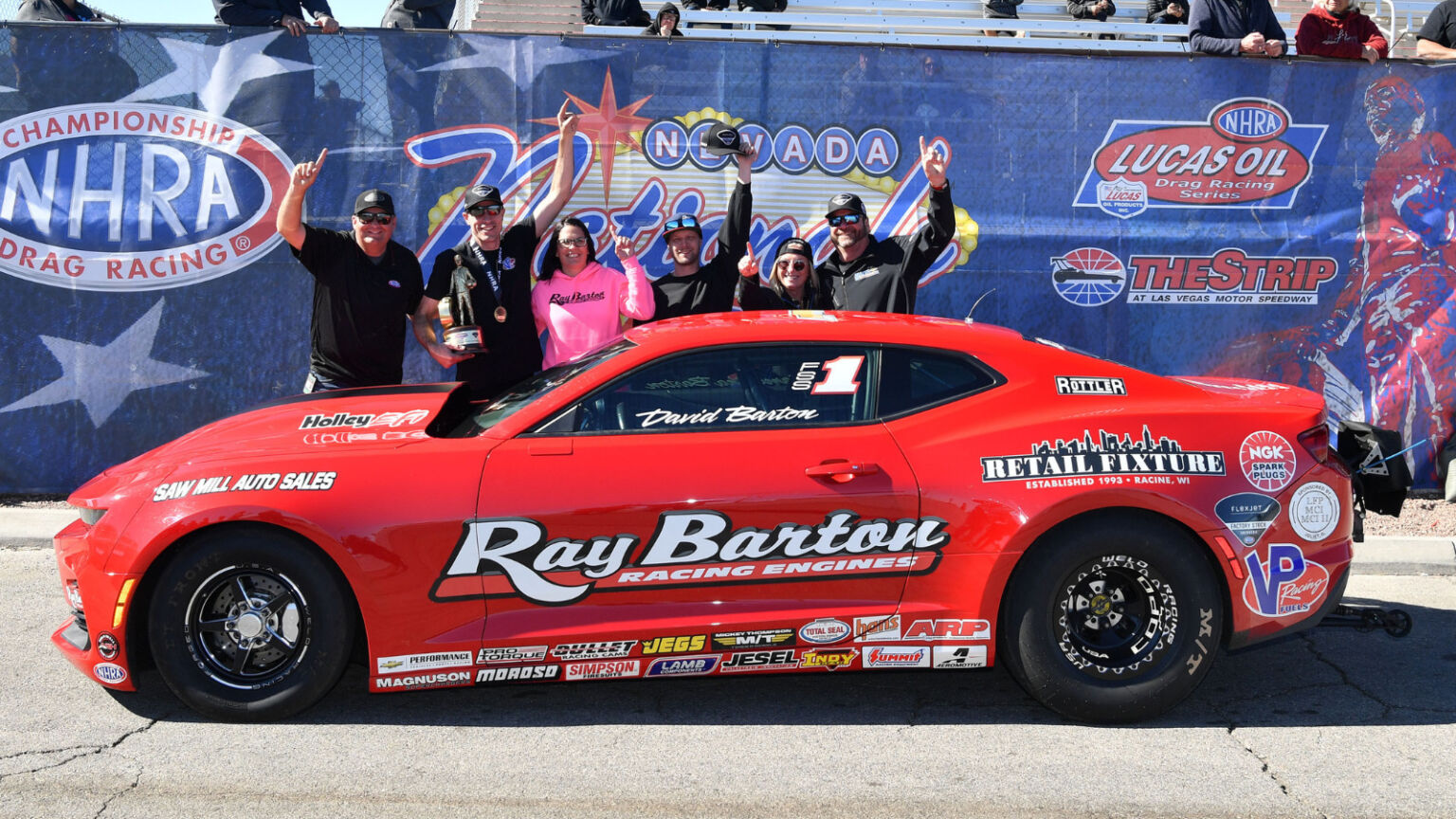 Outgoing Champion David Barton Picks Up Final Flexjet Factory Stock ...