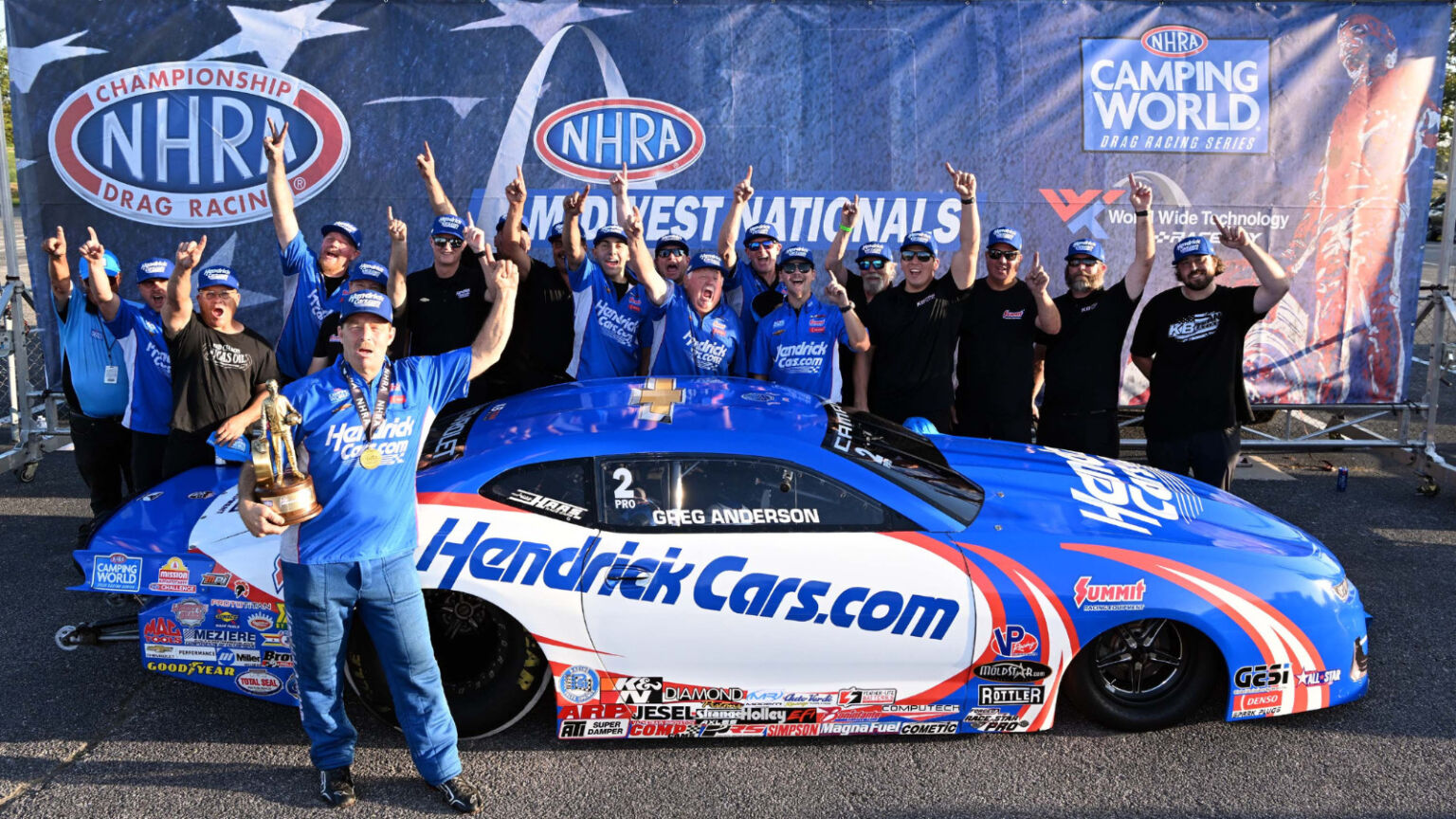 KB Titan Racing Retains Perfect Score in the 2023 NHRA Countdown to the ...