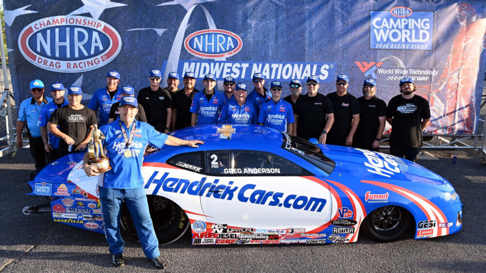 Two in a Row for Greg Anderson, HendrickCars.com Chevrolet With St ...