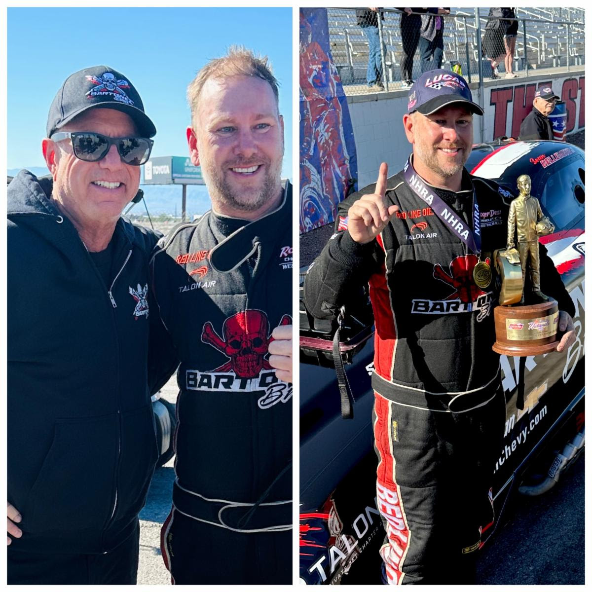 Bartone Bros Racing Claim Win in Top Alcohol Funny Car at NHRA Nevada ...