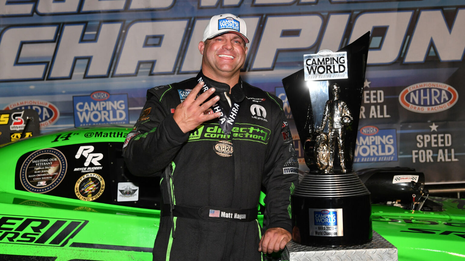 TSR Dodge//SRT Driver Hagan Captures Fourth NHRA Funny Car Championship ...