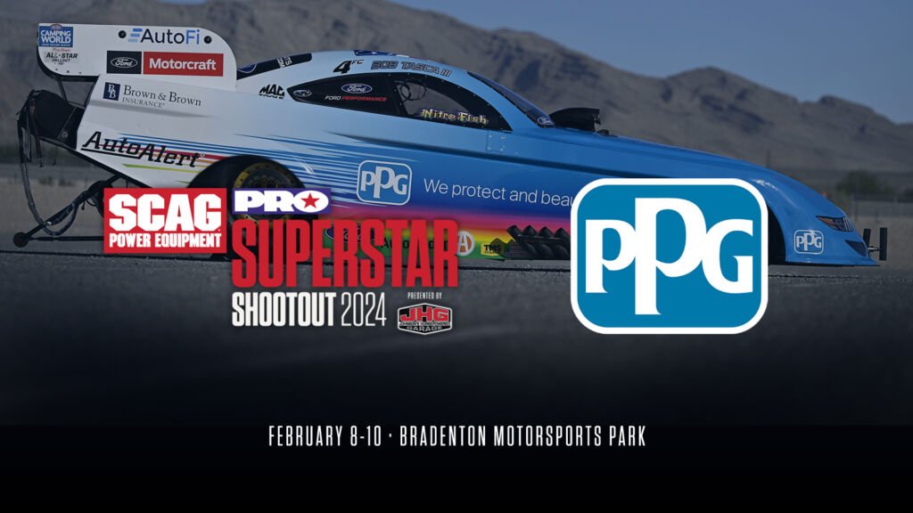 PPG Named Premier Sponsor of PRO Superstar Shootout | Drag Illustrated