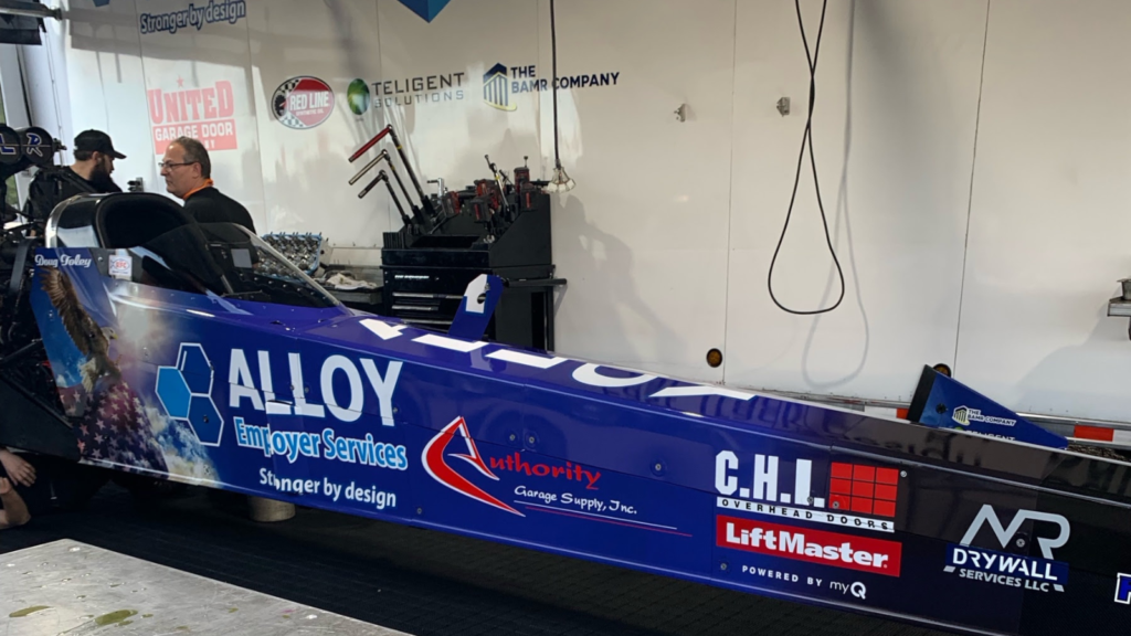 Doug Foley Ready for NHRA Gatornationals with Alloy Employer Services ...