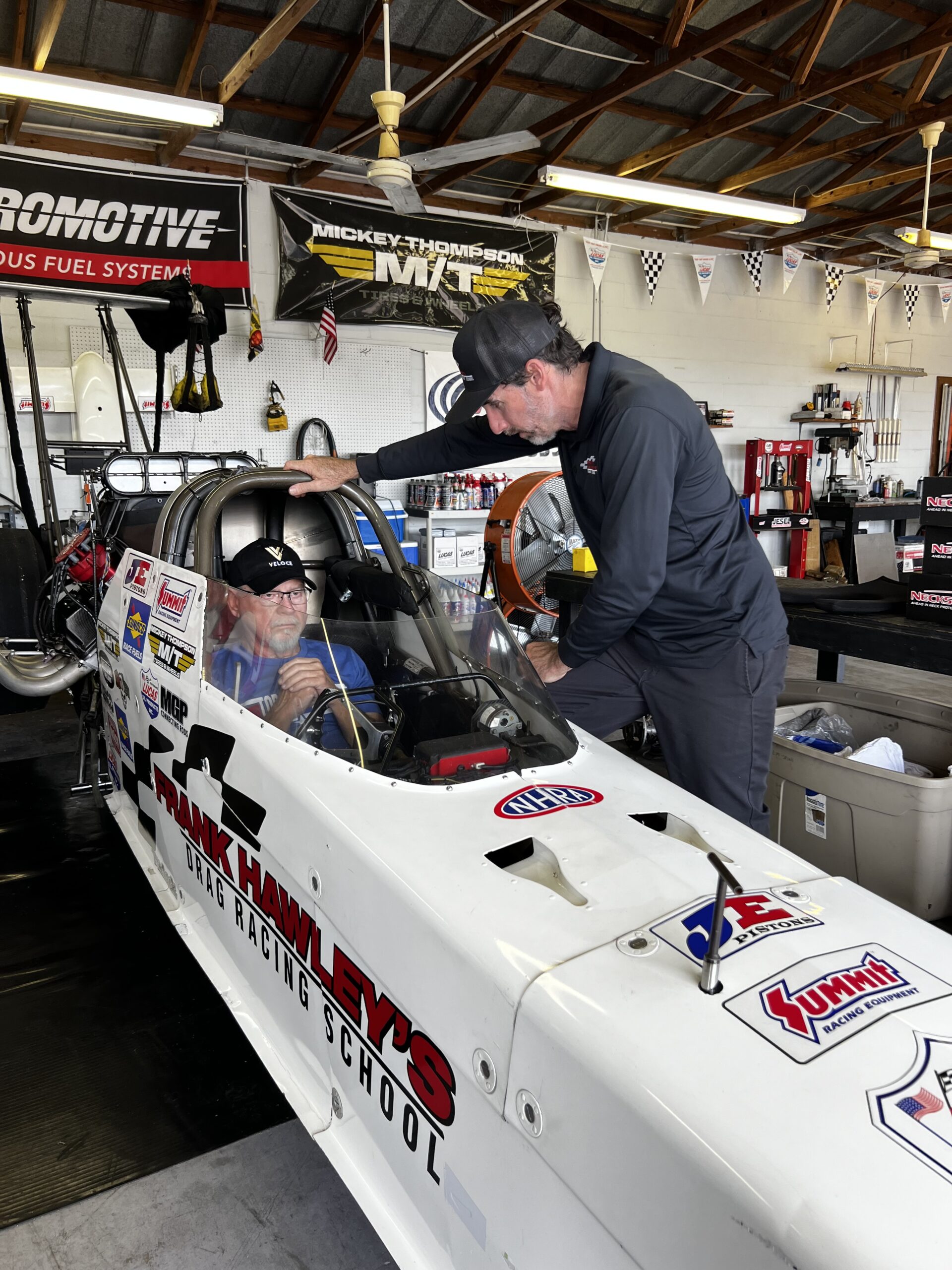 Drag Bike Legend George Bryce Drives Top Alcohol Dragster at Frank ...