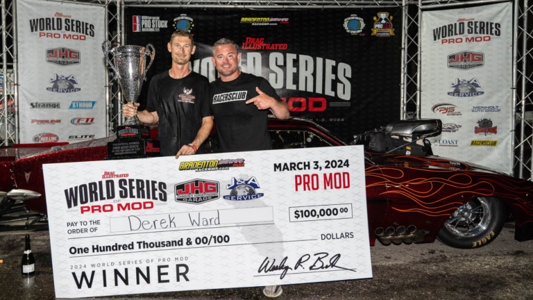 Derek Ward Wins $100,000 World Series of Pro Mod Title | Drag Illustrated
