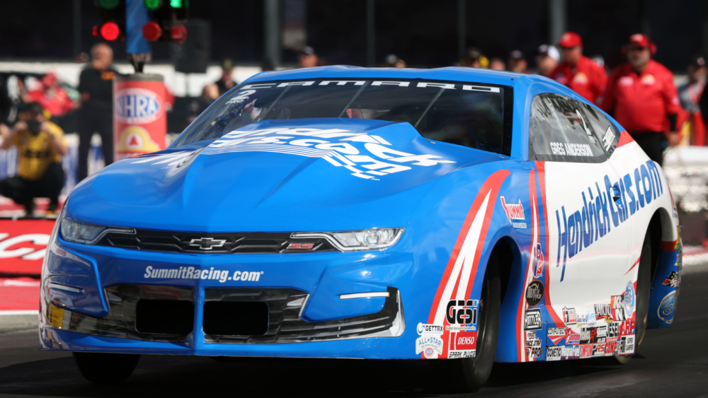 Steady-Handed Greg Anderson Takes HendrickCars.com to Winternationals ...