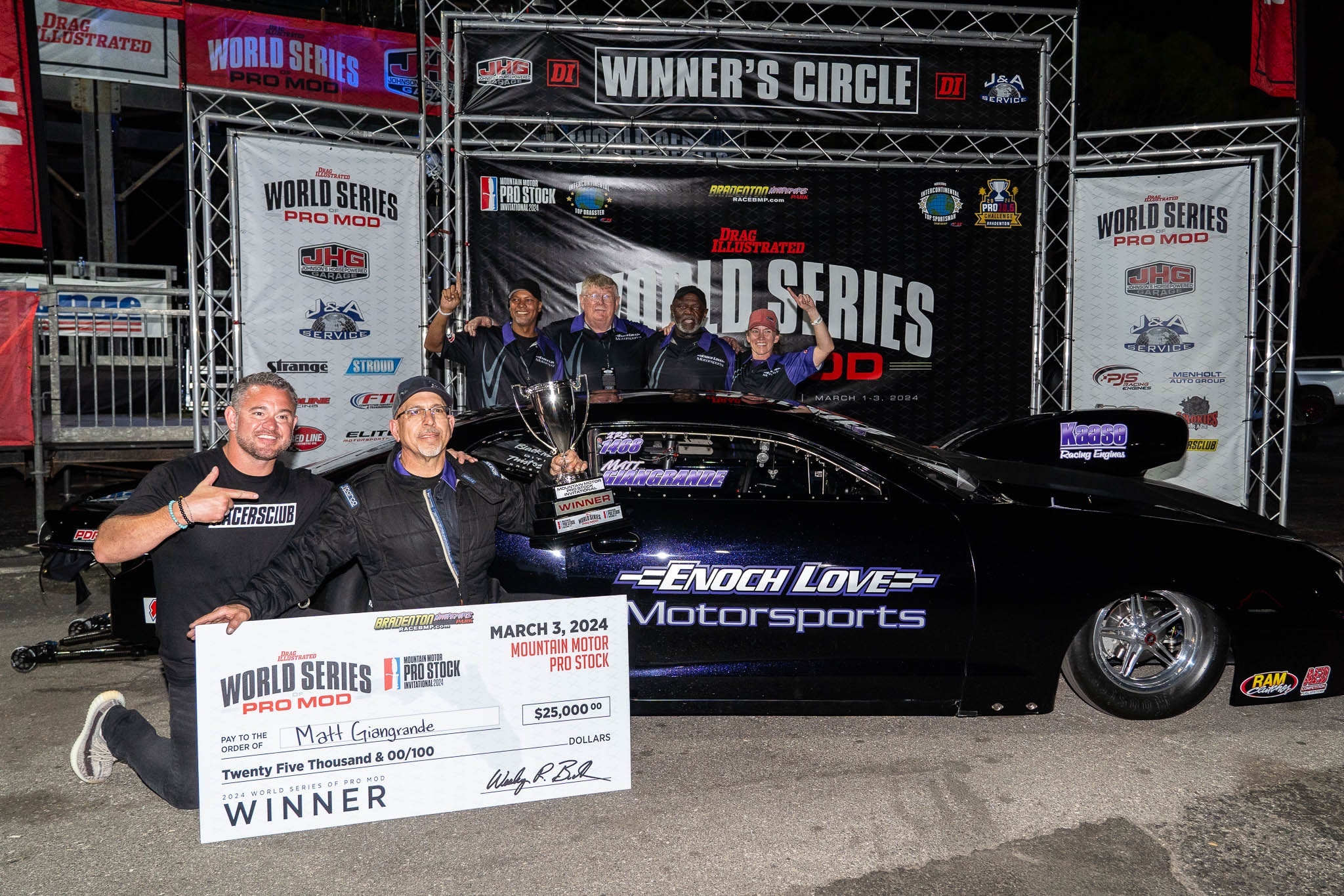 Derek Ward Wins $100,000 World Series of Pro Mod Title | Drag Illustrated