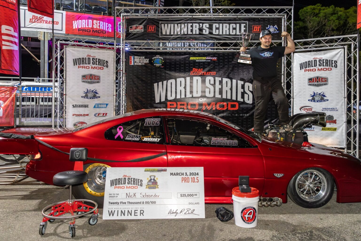 Derek Ward Wins $100,000 World Series of Pro Mod Title | Drag Illustrated