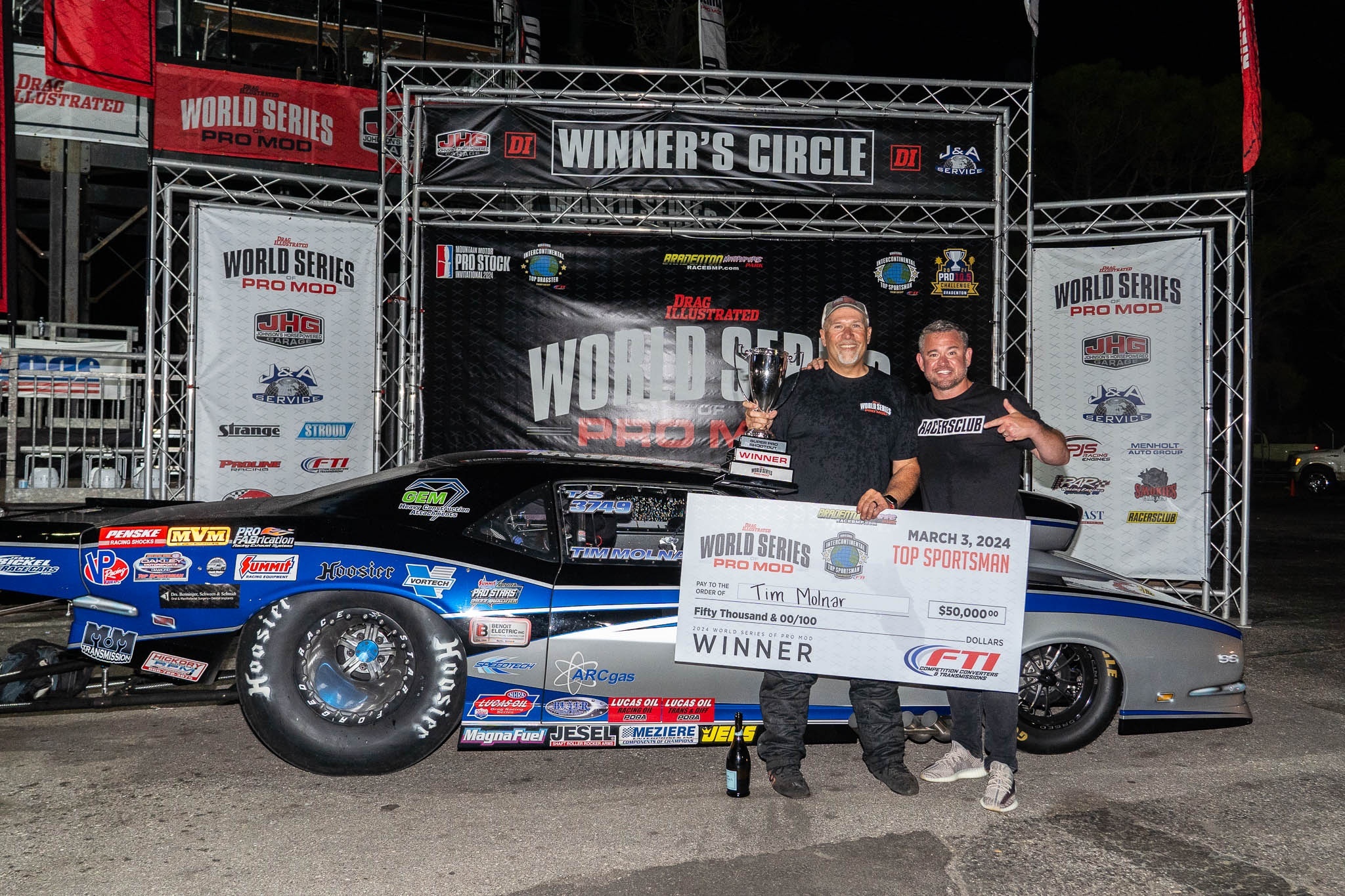 Derek Ward Wins $100,000 World Series of Pro Mod Title | Drag Illustrated