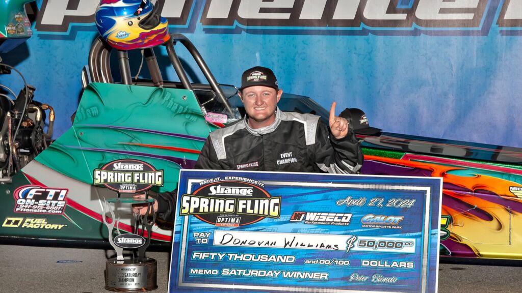 Donovan Williams Clinches Last $50K on Wiseco Saturday at the Spring ...