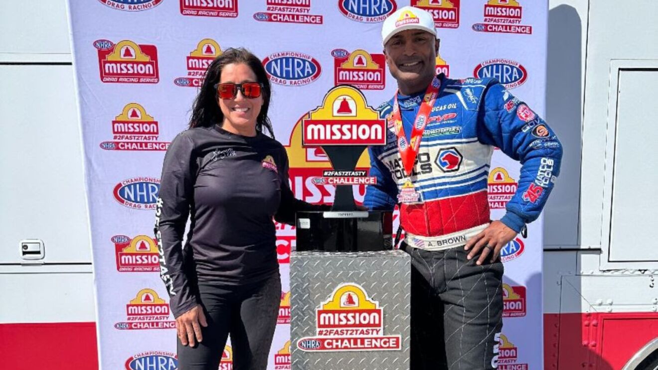 Antron Brown Powers to Mission #2Fast2Tasty Challenge Win at Las Vegas ...