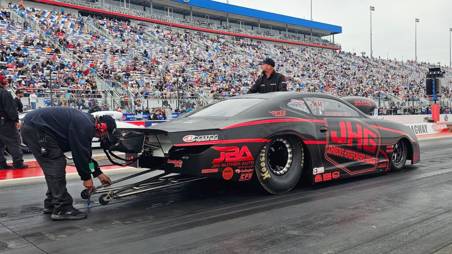 Bo and Randi Lyn Butner Kick Off JHG NHRA Mountain Motor Pro Stock ...