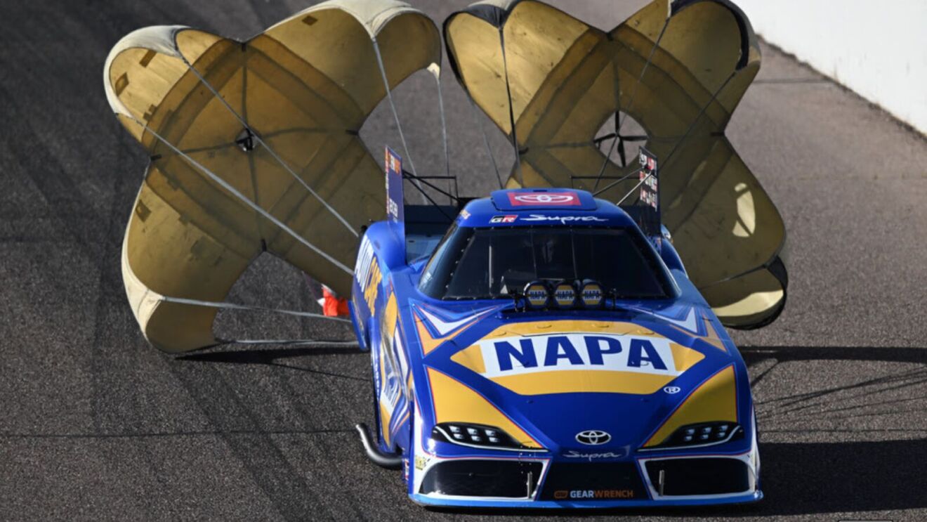 Ron Capps Experiences Trial and Error of New Chassis at NHRA Arizona ...