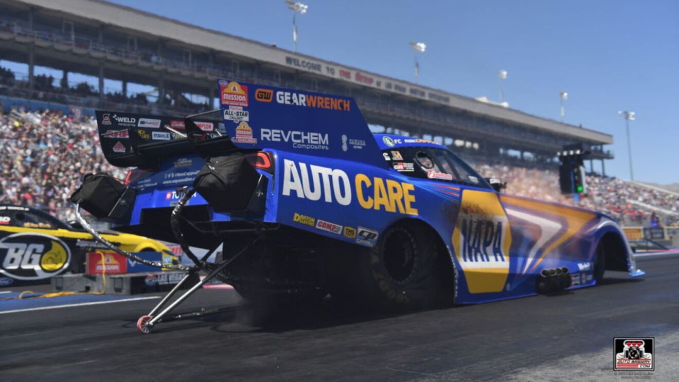 Ron Capps Finishes Third in Electrifying Four-Wide Nationals Funny Car ...