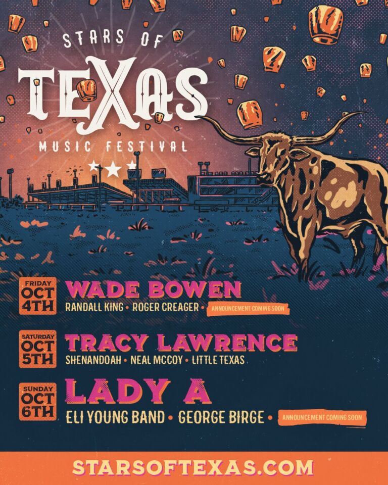 Stars of Texas Music Festival Line-Up Loaded with Country Superstars ...