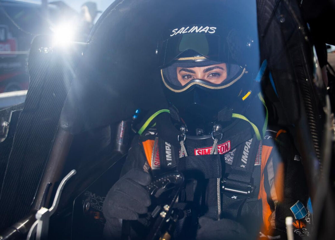 Top Fuels Jasmine Salinas Gains Traction, Fans at NHRA Arizona ...