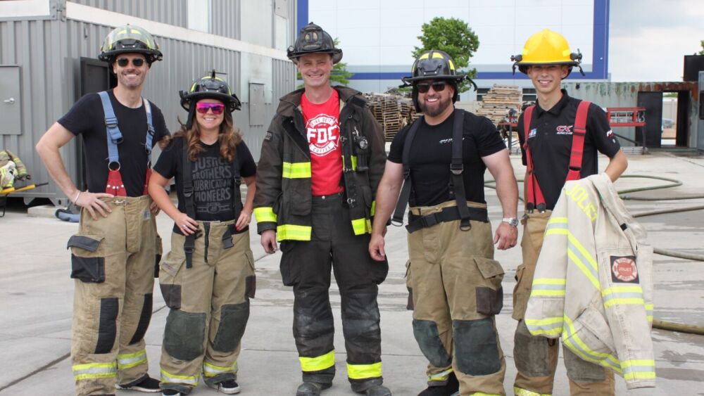 Romeoville Fire Department and Funny Car driver Chris King Host NHRA ...