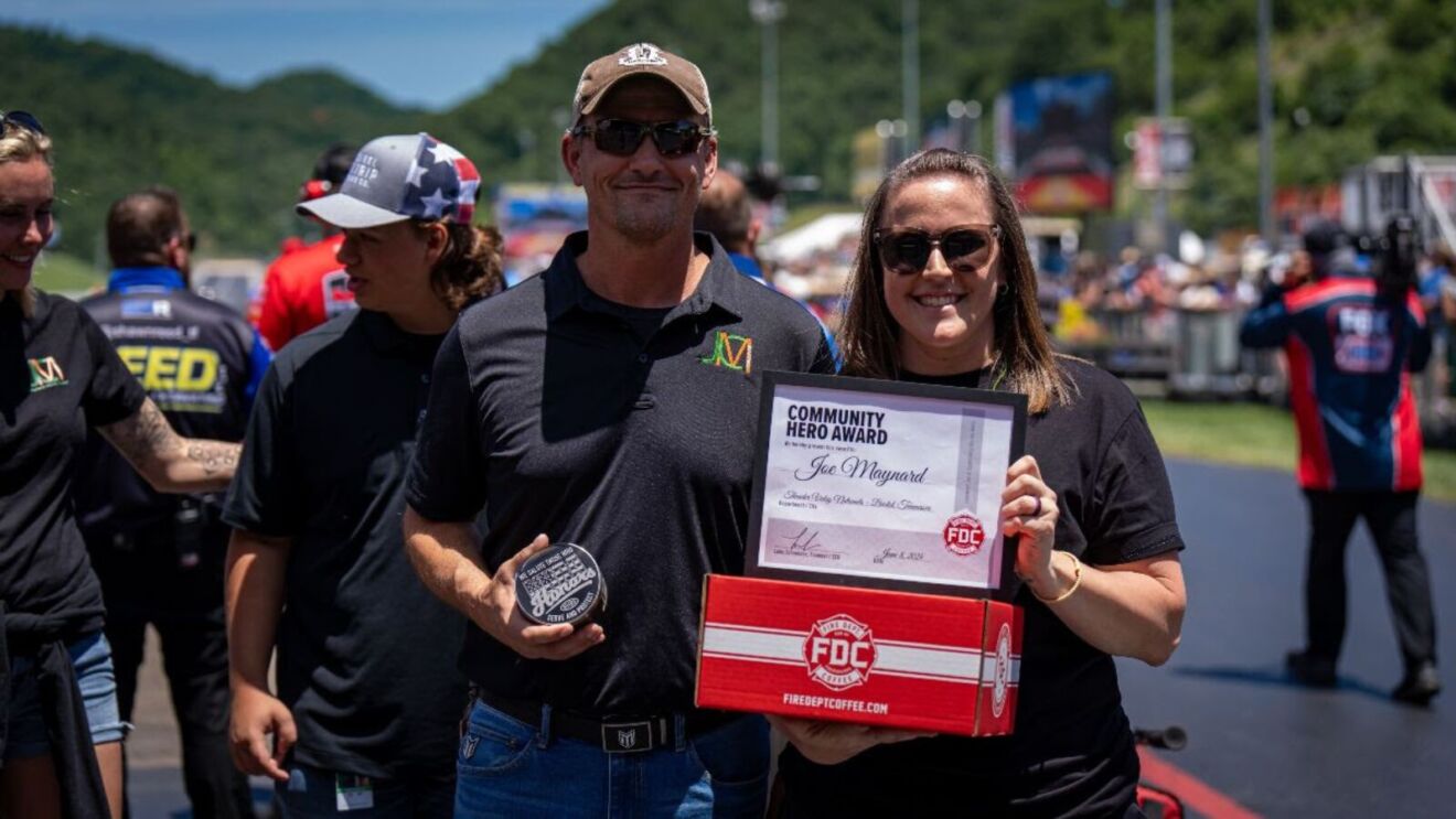 Joe C. Maynard Named Fire Department Coffee Community Hero of the NHRA ...