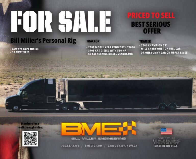 Bill Miller’s Racing Rig For Sale: The 2000 Kenworth T2000 with ...