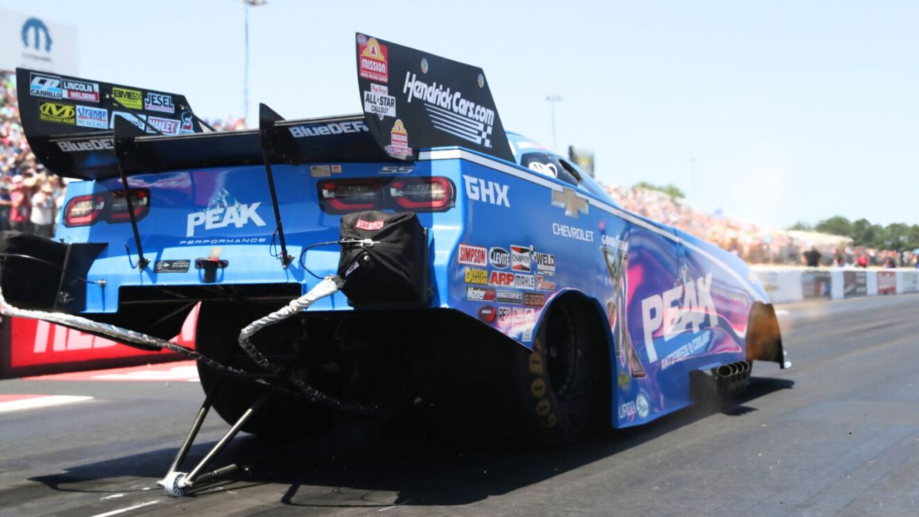 NHRA’s Alan Reinhart Explains Why John Force’s Parachutes Failed to ...
