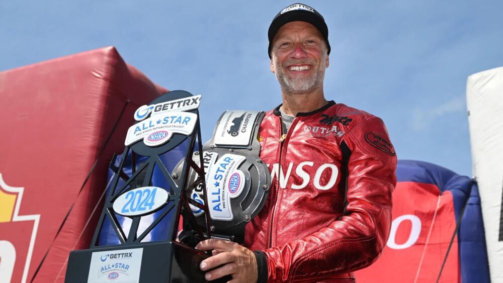 Matt Smith Gets GETTRX Pro Stock Motorcycle All-Star Callout Win at ...