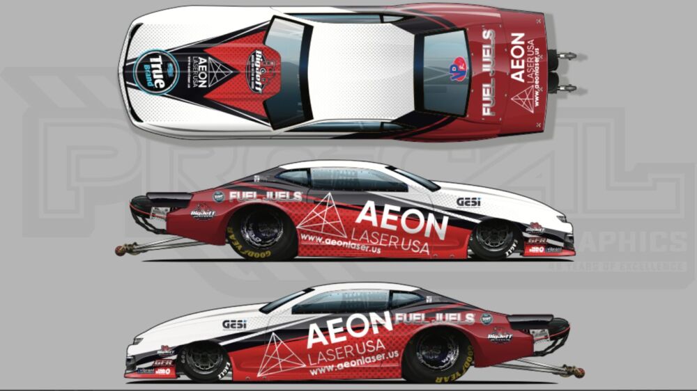 Aeon Laser USA Joins Camrie Caruso for NHRA St. Louis | Drag Illustrated