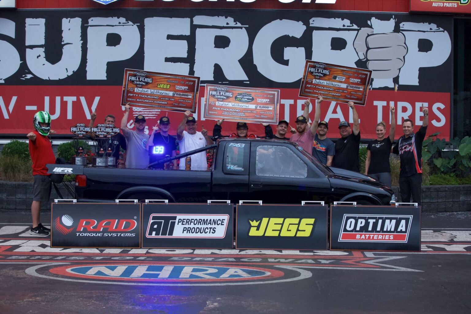 Fuel Factory Points Champion Dylan Witherow Collects ATI/JEGS $100,000 ...