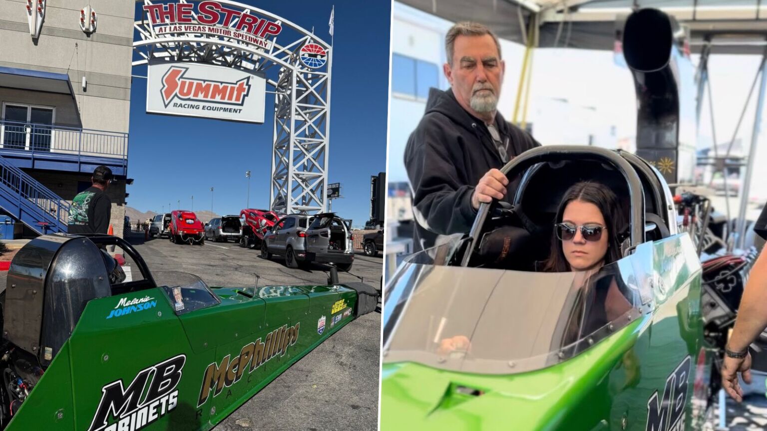 Melanie Johnson Makes Top Alcohol Dragster Debut at Las Vegas Regional ...