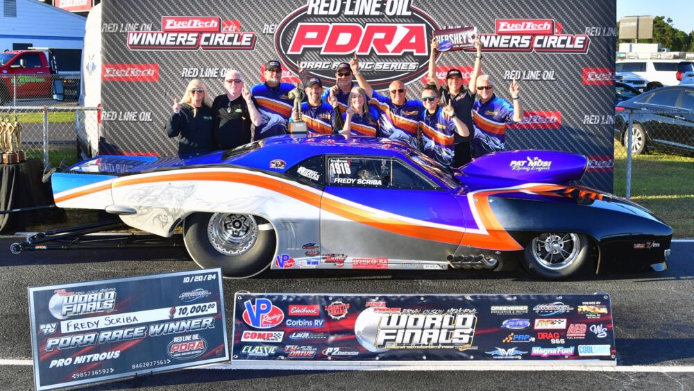 Fredy Scriba Joins Exclusive Club as PDRA Pro Nitrous World Champion ...