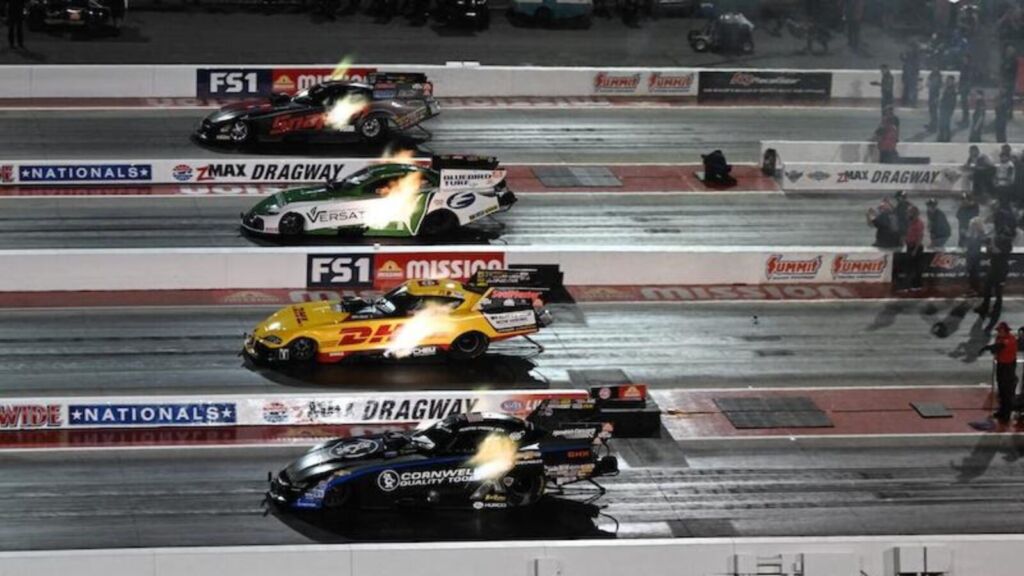 NHRA and zMax Dragway Announce First-Ever Four-Wide Race in the ...