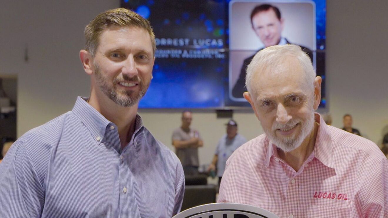 Lucas Oil Founder Forrest Lucas Honored with NHRA Lifetime Achievement ...