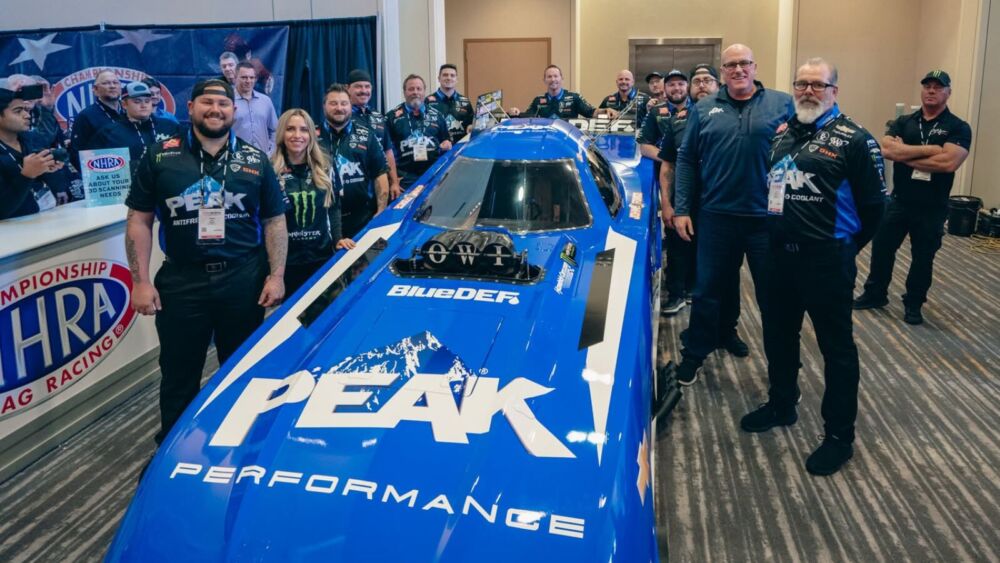 PEAK Extends Partnership with John Force Racing, Jack Beckman to Drive ...