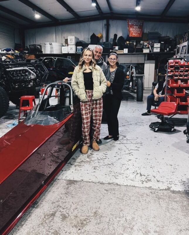 Larry Minor’s Great Granddaughter, Bridget Minor, Licenses at Frank Hawley’s Drag Racing School ...