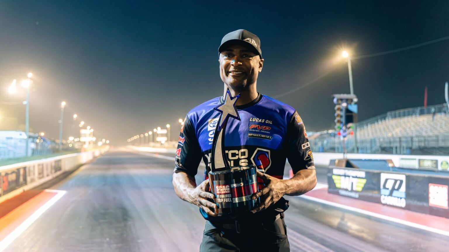 Antron Brown Out Early on Race Day at SCAG Power Equipment PRO Shootout ...