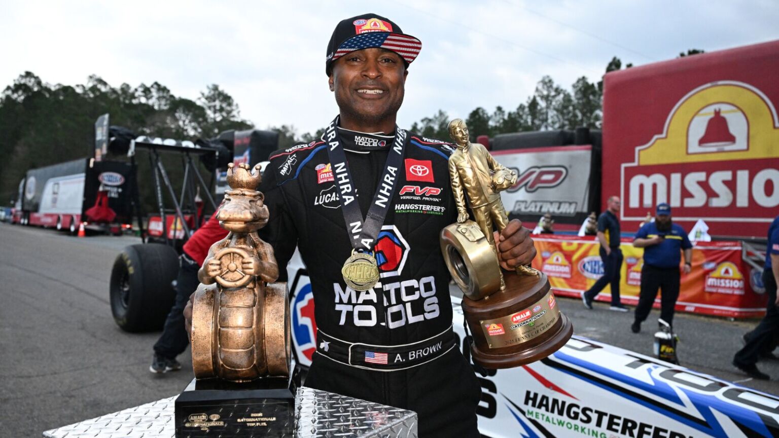 Reigning Top Fuel World Champion Antron Brown Kicks Off 2025 With ...
