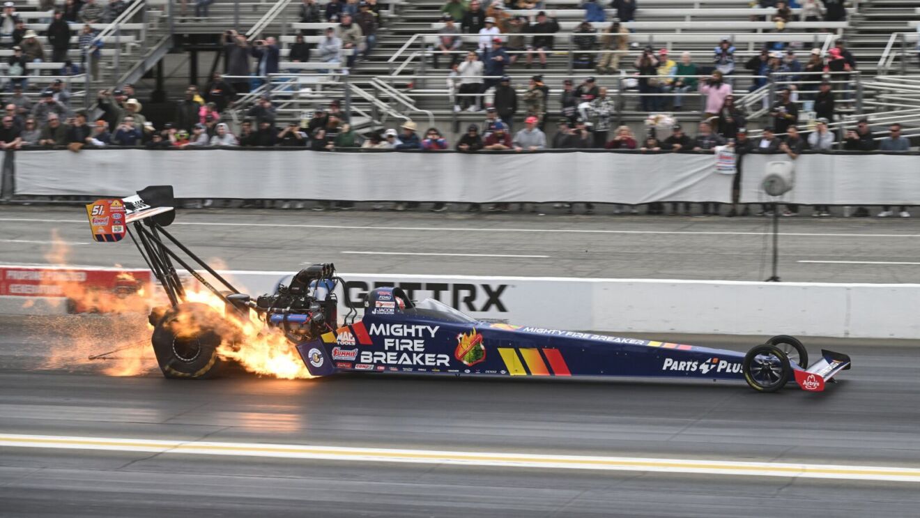NHRA Top Fuel Driver Clay Millican Delivers Victory for RWR at Lucas ...