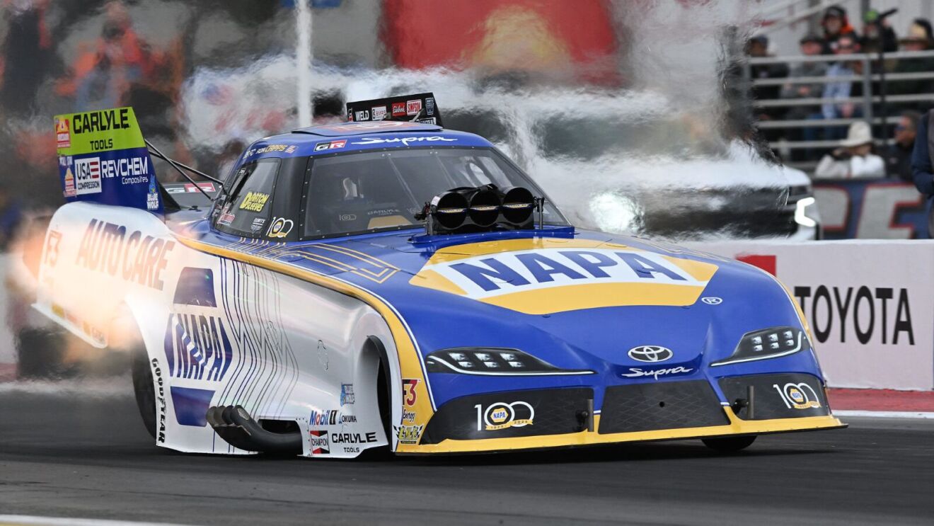 Ron Capps, NAPA Auto Care Team Battle Back from Phoenix Crash at ...