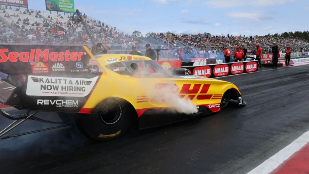 J.R. Todd, DHL GR Supra Team Taking Solid Progress Into NHRA Four-Wide ...