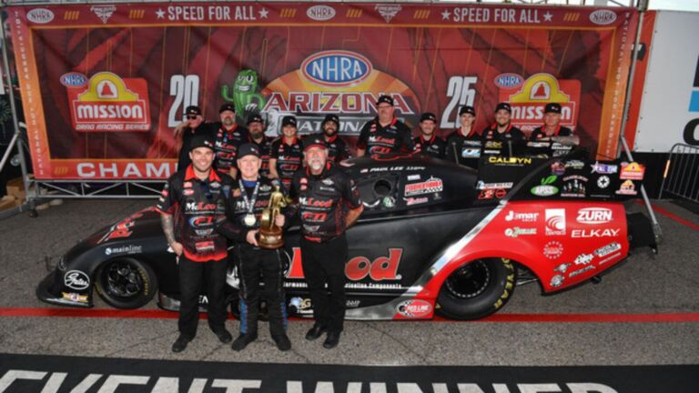 Paul Lee Captures First Funny Car Victory at NHRA Arizona Nationals ...
