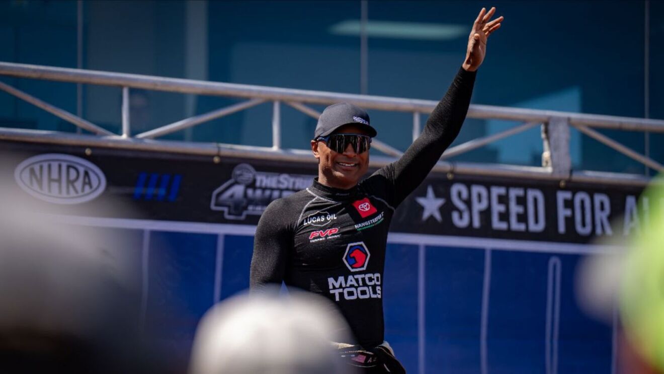 Top Fuel Champ Antron Brown on Quest for First Win at Super Grip NHRA ...