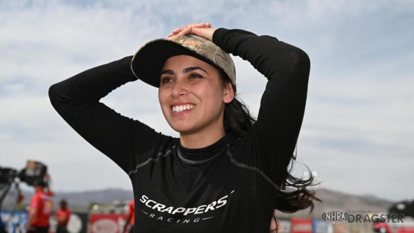 Jasmine Salinas Races to First Top Fuel Final Round at NHRA Four-Wides ...