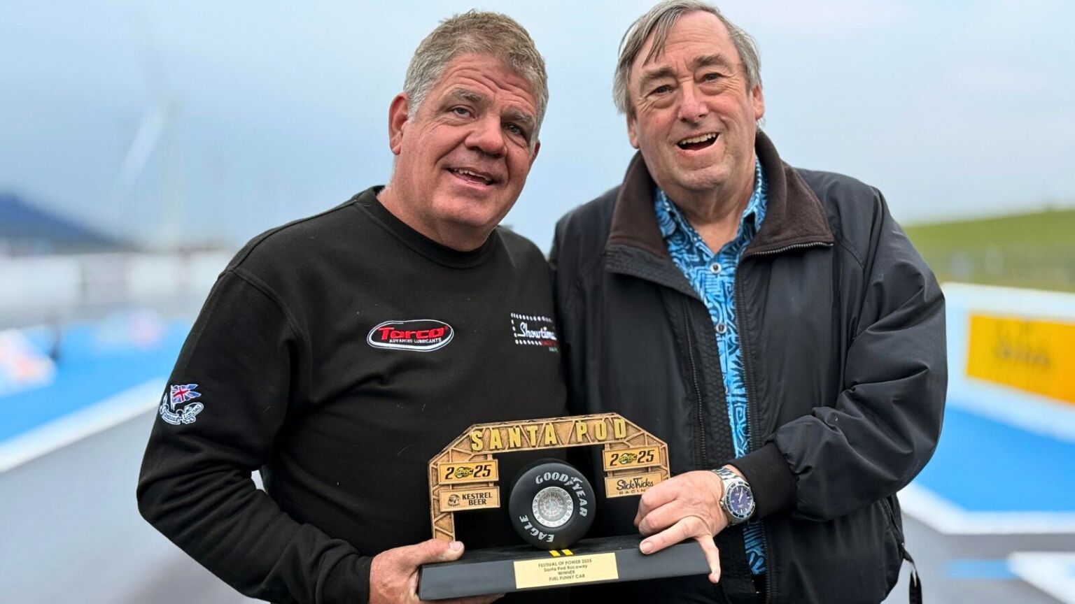 Terry Haddock Shatters European Funny Car Records at Santa Pod | Drag ...