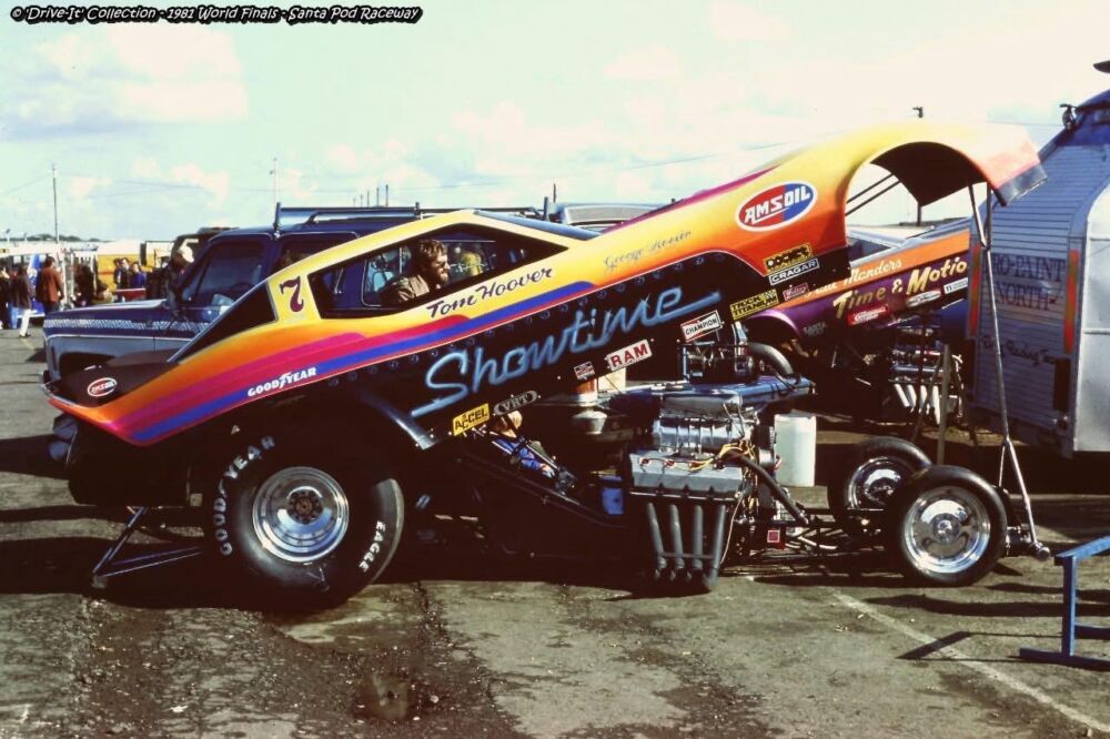 Terry Haddock Shatters European Funny Car Records at Santa Pod | Drag ...