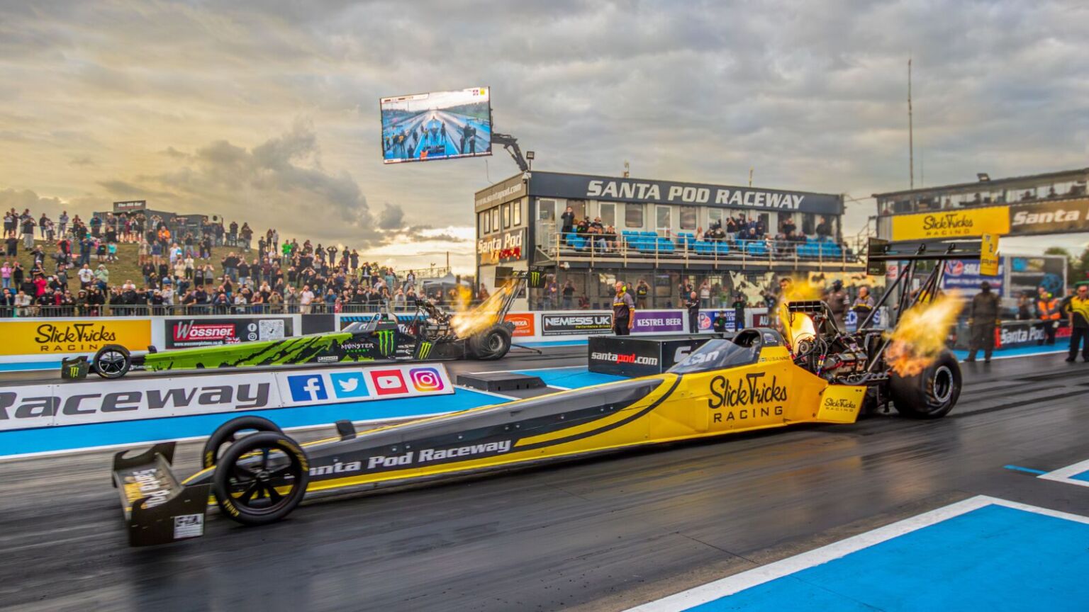 Santa Pod’s ‘The Main Event’ Brings Top Racers From Europe and America ...