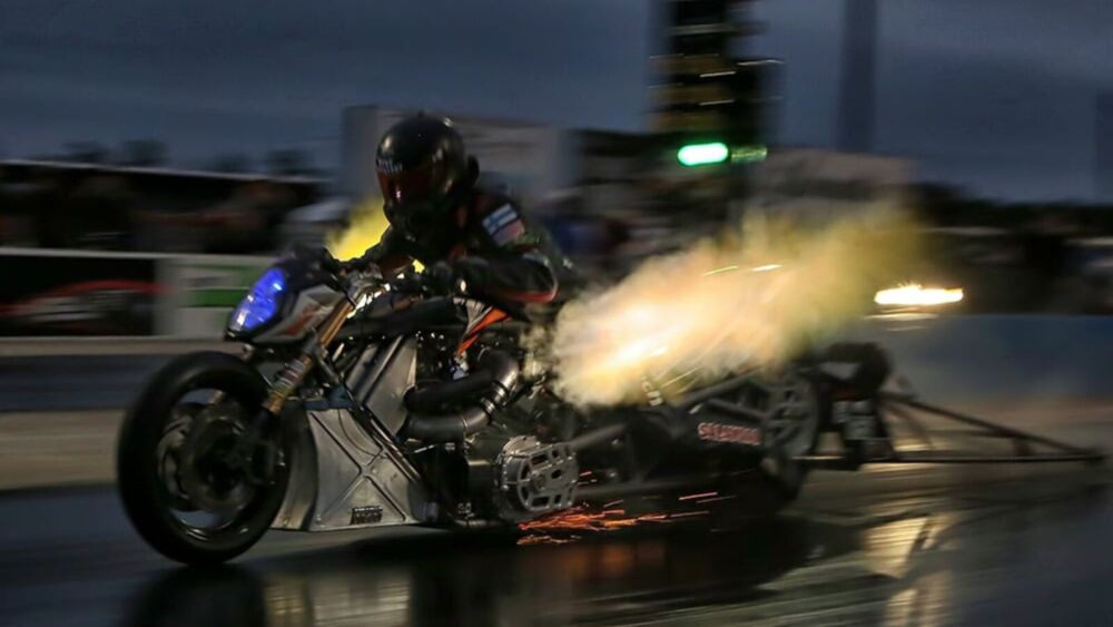 Pingel Top Fuel Motorcycle Back in Action at Gerber Collision & Glass ...