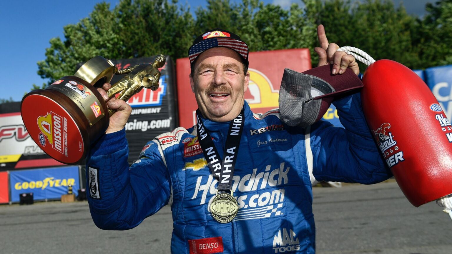 Greg Anderson Takes The Lead for HendrickCars.com With Epping Win ...