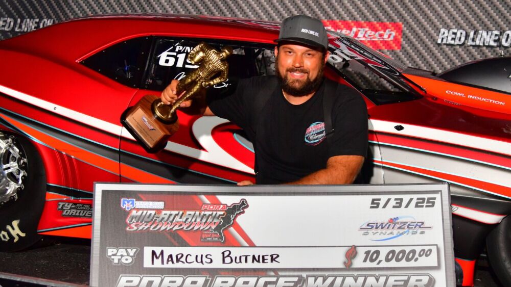 PDRA Pro Nitrous Frontrunner Marcus Butner Cracks Top 10 in Drag ...