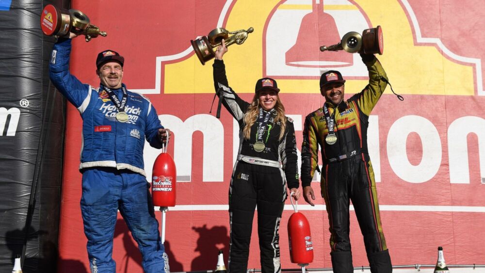 B. Force, Todd and Anderson Claw Their Way to Wins at NHRA New England ...
