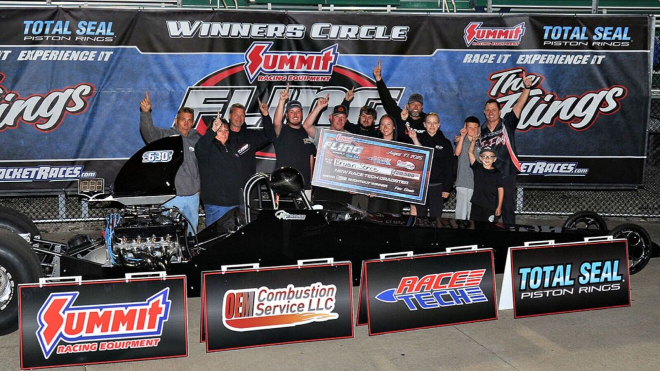 Bryan Sorce Wins Race Tech Dragster at the Summit Racing Fling ...